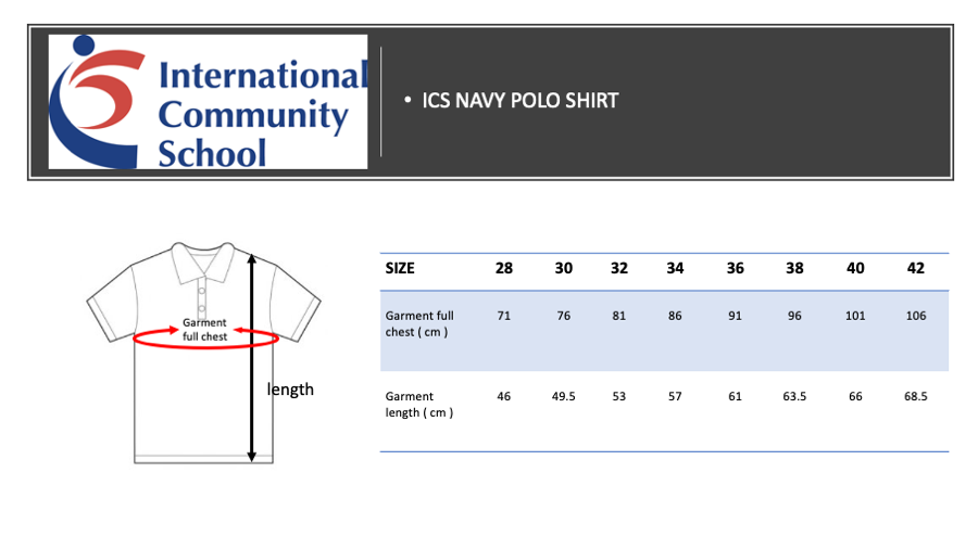 ICS NAVY POLO – Lim's Uniforms